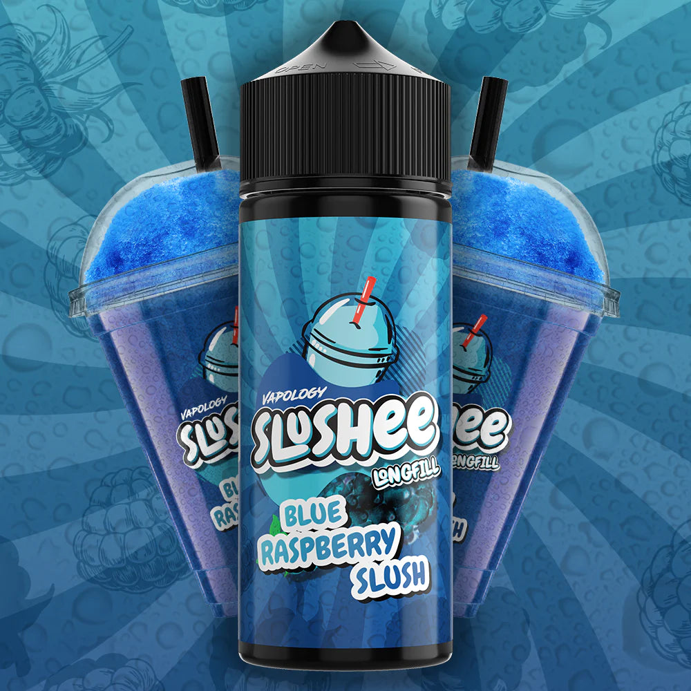 Slushee - Blue Raspberry Longfill Each – Maf Clouds