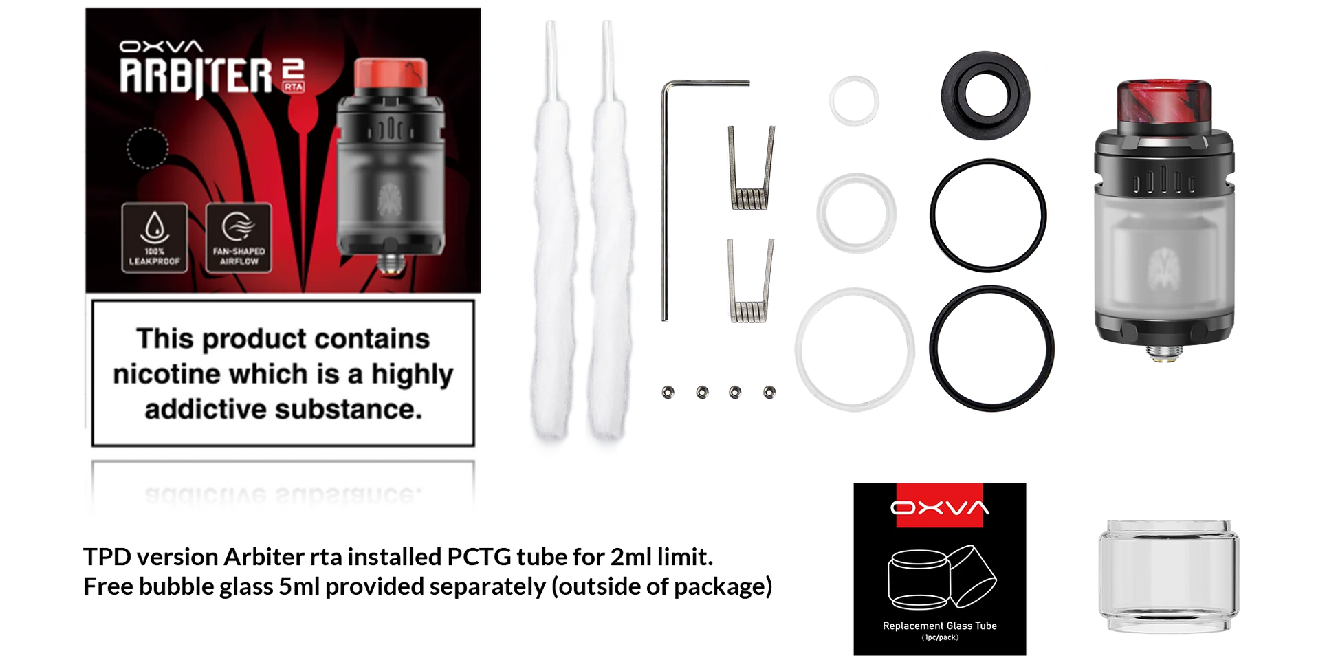 Oxva - Arbiter 2 RTA TPD Edition – Maf Clouds